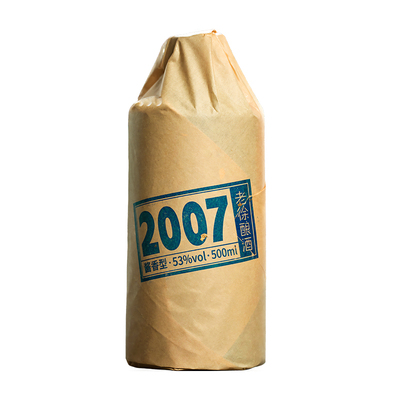 2007国标酱香型53度纯粮坤沙白酒