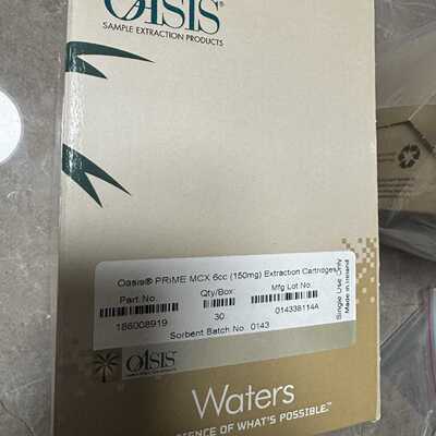 议价186008919沃特世萃取小柱Oasis PRiME MCX6cc Vac Cartridge1