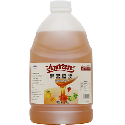 安然果蜜糖浆5000克用于各种饮品