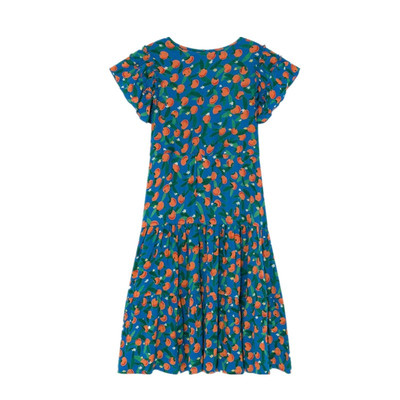 BC2020ss春夏短款印花连衣裙