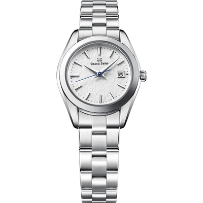 【新年礼物】GrandSeiko冠蓝狮gs信州女雪花简约石英表STGF359G
