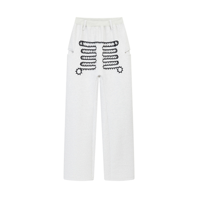 taitm拿破仑卫裤微喇宽松