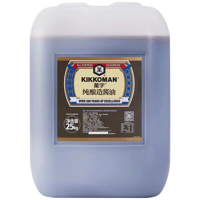 龟甲万酱油纯酿造零添加日式料理