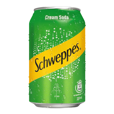 玉泉忌廉奶油味汽水碳酸饮料柠檬味Schweppes香港进口苏打味怡泉