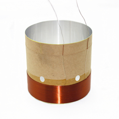 35.5mm低音圈白铝打孔圆铜线配件