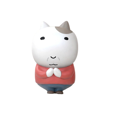 复古猫米粒公仔盲盒小鼻嘎萌粒