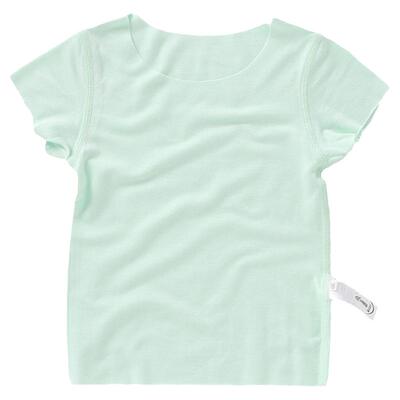 无骨婴儿夏装短袖宝宝衣服冰丝