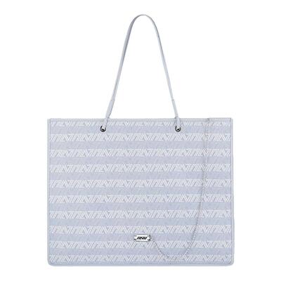 omto方块托特包女通勤包带拉链