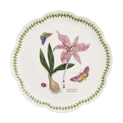 Portmeirion波特美林英国进口餐盘陶瓷盘子家用菜盘莲花边套装