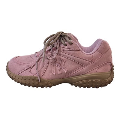 MLB时尚休闲情侣双色鞋带薄底鞋