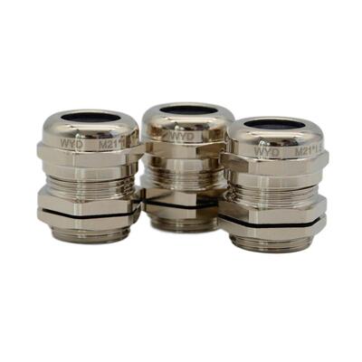 铜镀镍填料函防水电缆接头