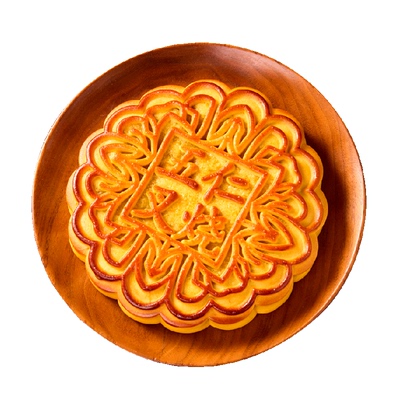 日月坊非遗特产五仁叉烧月饼