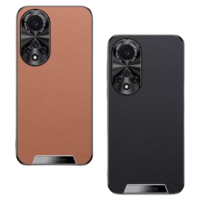 新款直边素皮适用华为nova9手机壳磨砂防指纹nvoa9pro高级全包防摔huawei男女NAM一AL00保护套RTE-AL00真皮潮
