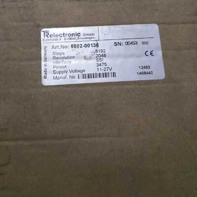 议价原装全新TR帝尔编码器5802-00136议价