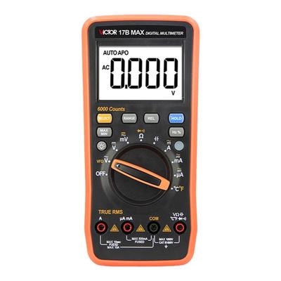 胜利万用表全自动量程数字VC17B/15BMAX电工高精度智能防烧万能表