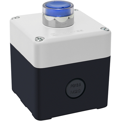 施耐德带灯按钮开关盒套装