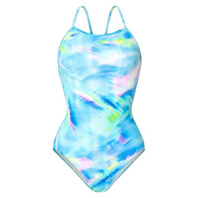 BARREL反光连体泳衣专业竞速绝美