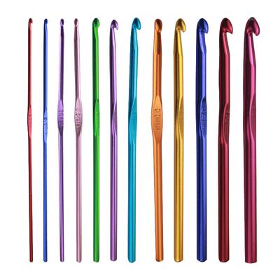 银色金属编织工具钩针DIY包邮