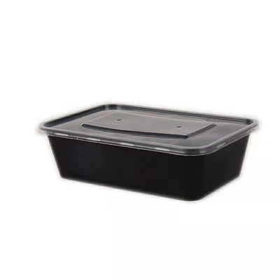 一次性长方形分格打包盒可微波