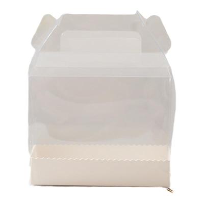 蛋糕卷包装盒透明手提整卷半卷