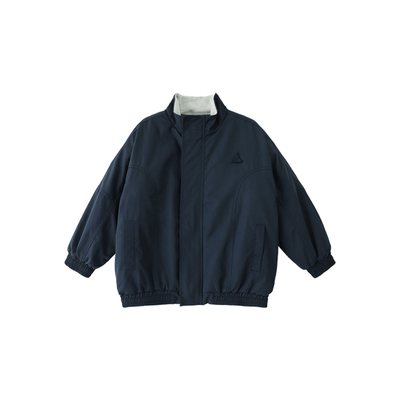 青少年童装秋季加绒棉衣外套大码