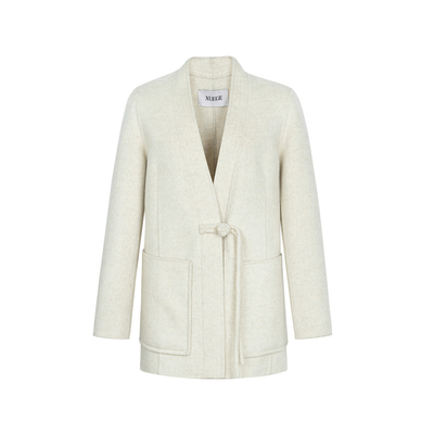 少库存  XG雪歌绵羊毛呢大衣XK410022A391