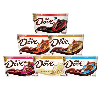 德芙碗装巧克力多种口味可选