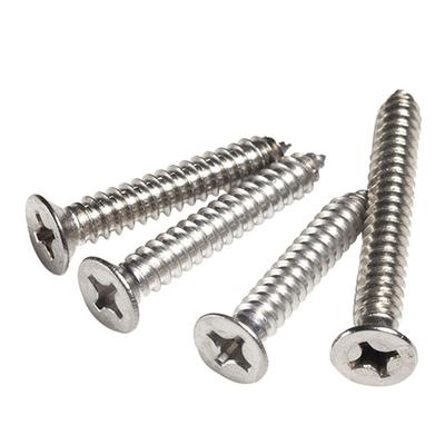 304不锈钢十字沉头自攻螺丝M1-M8