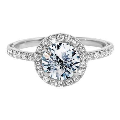 芮爱婚戒维纳斯圆钻婚戒