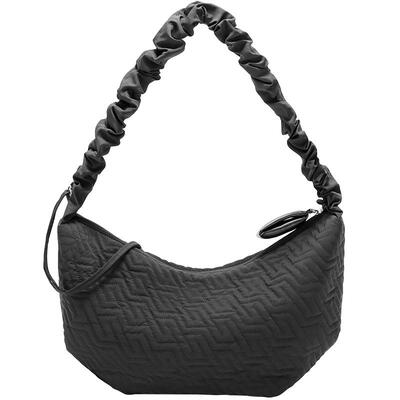 百丽包包女跑道系列新款通勤轻便新月大容量腋下包BL804AX5