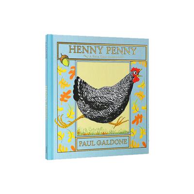 现货 Henny Penny 母鸡潘妮 英文原版绘本  folk tale classics 精装 民间传说经典 睡前故事 儿童英语启蒙 廖彩杏书单 英语书籍