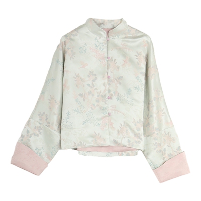 西町村屋国风感气质短款中式外套