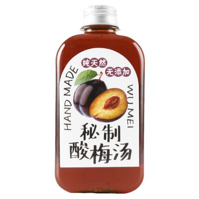 酸梅汤瓶子商用透明pet塑料瓶