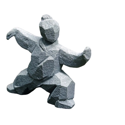 太极功夫装饰摆件新中式