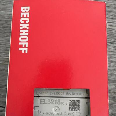 议价全新德国倍福模块EL3218-0018 EL3318现货出售顺丰包邮