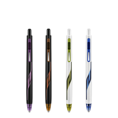 点石闪电时空舱双珠头舱门式笔夹