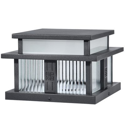 太阳能户外防水门柱灯