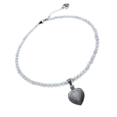 项链张艺兴李斯丹妮同款猫眼石