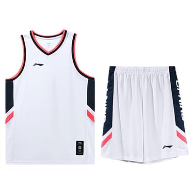 Lining/李宁正品2023年新款儿童宽松速干透气篮球运动套装YATT169