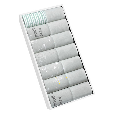 高腰内裤女纯棉全棉抗菌收腹大码