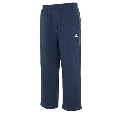 Adidas跑步运动宽松休闲直筒裤