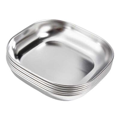 【活动中】不锈钢吐骨碟家用吐骨盘水果盘零食盘加厚可叠盘渣盘