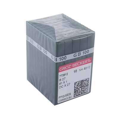 进口德国格罗茨机针DCx1防热镀钛金针拷边机锁边机包缝机针DCX27