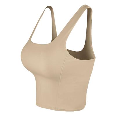 一体式固定杯运动内衣女