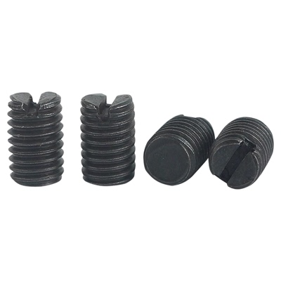 4.8级GB73一字平端紧定螺丝