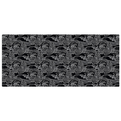 海浪游戏键盘垫超大简约线条