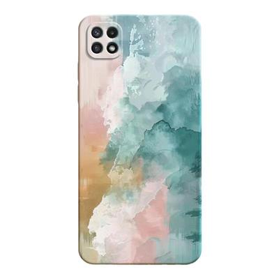 青山色适用三星A22手机壳A12/A13/A14硅胶A23新款Galaxya套Galaxy男女4G5G全包125G134G135G油画涂鸦艺术防摔