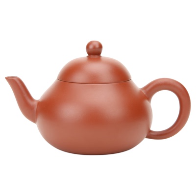 潮州西塘乡章氏朱泥手拉壶梨形壶