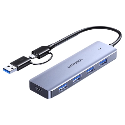 UGREEN绿联二合一集线器CM219