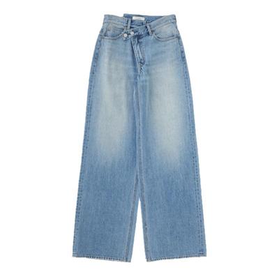 宽松阔腿斜扣MOUSSY慵懒复古A版